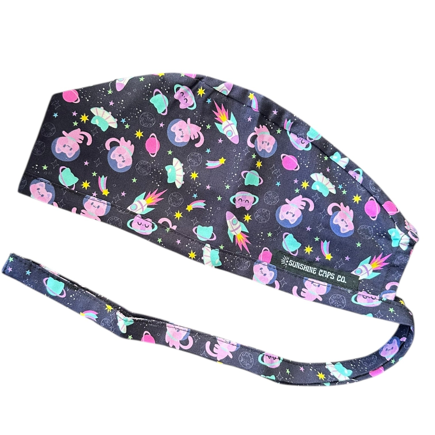Astro Cats Scrub Hat for Men