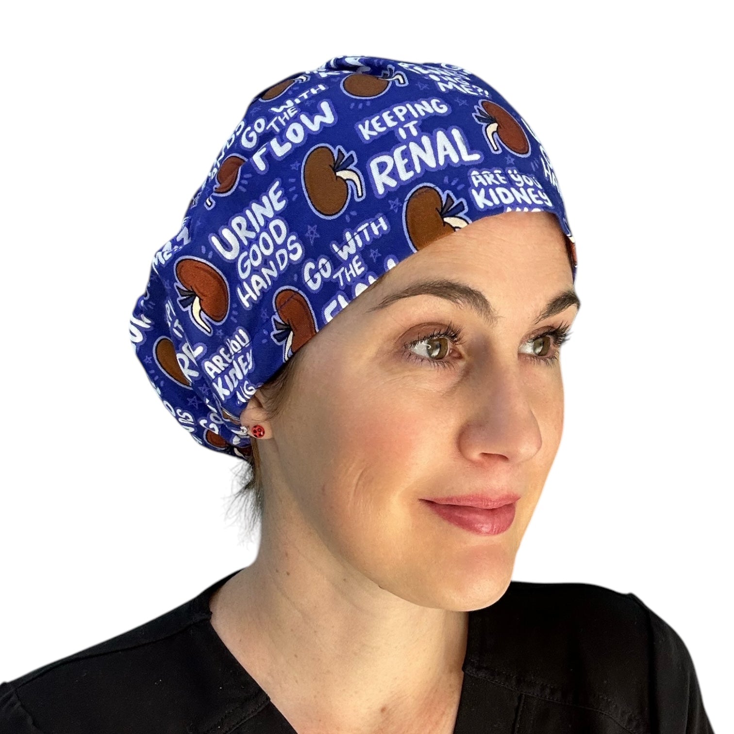 Urology Puns Funny Euro Scrub Cap